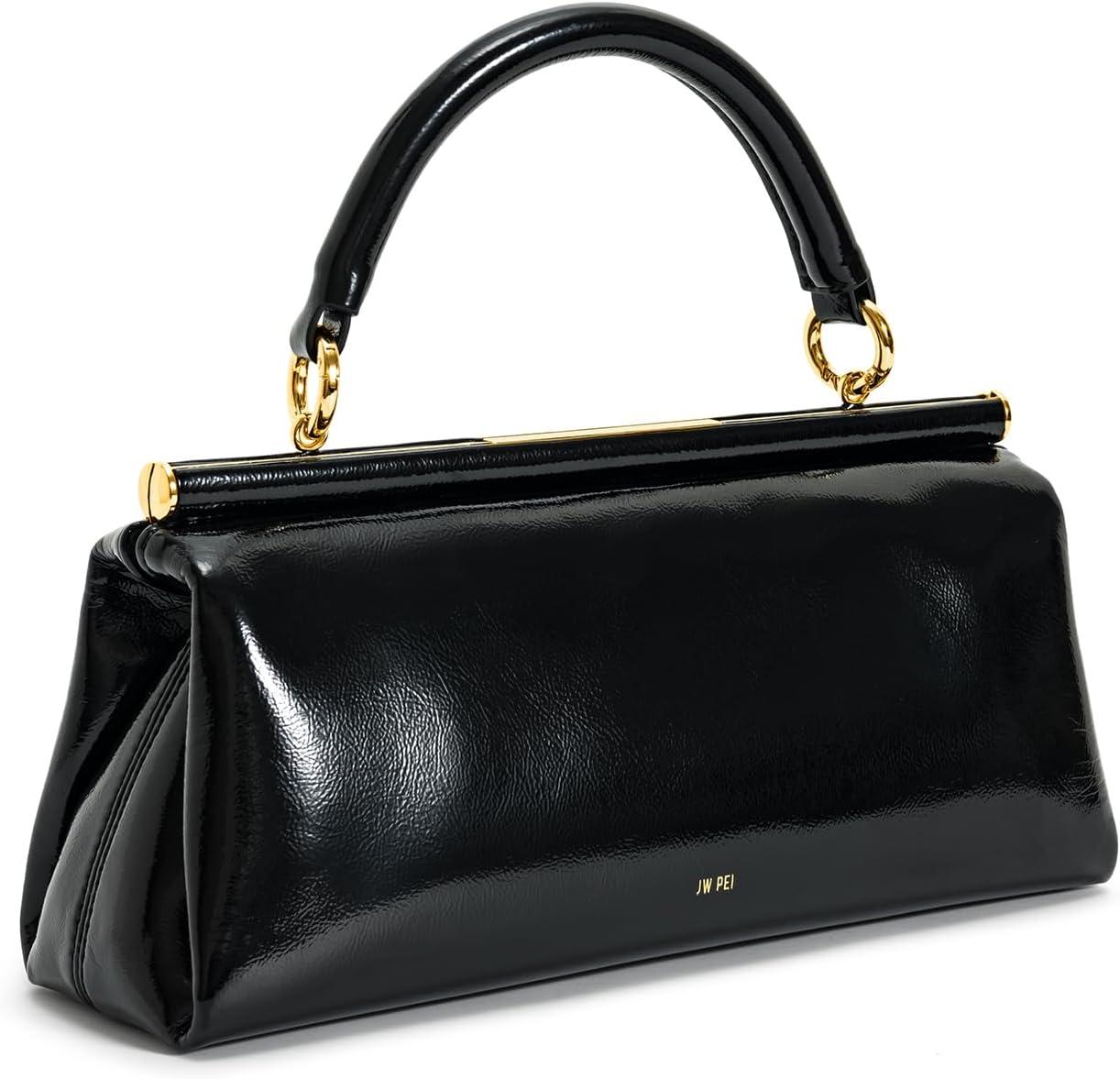 JW PEI Women’s Danna Top Handle Bag(Black) - JW PEI Online Mall